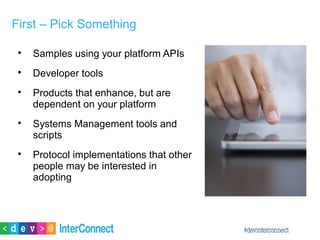 Open up your platform with Open Source and GitHub | PPT