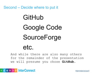 Open up your platform with Open Source and GitHub | PPT