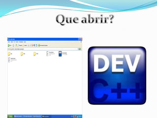 usando dev-c | PPT
