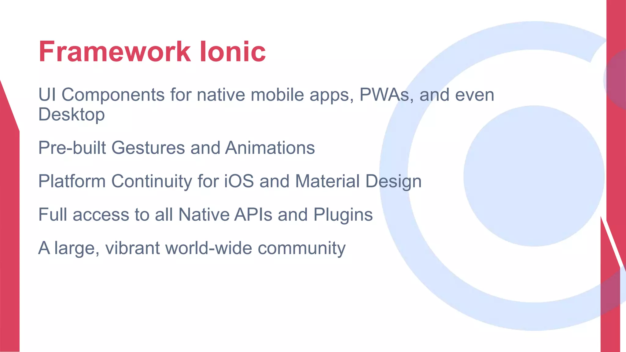 #Devcamp17: Développement d’une Progressive Web Application (PWA) avec le stack Ionic-Angular ...