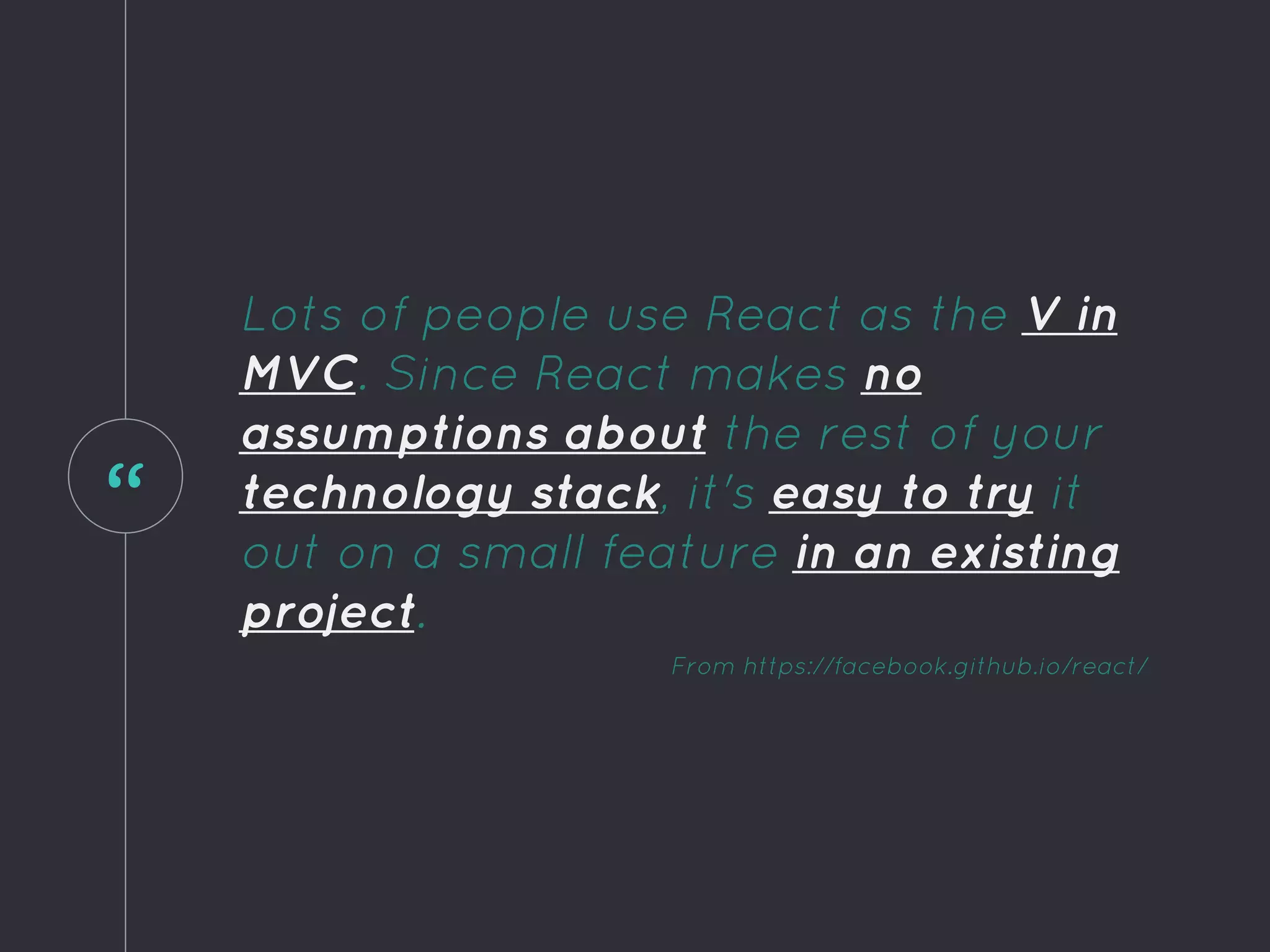 Towards component based web UI with ReactJS | PDF
