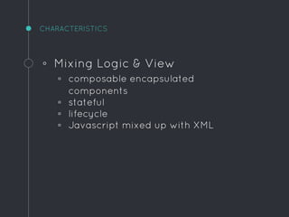 Towards component based web UI with ReactJS | PDF