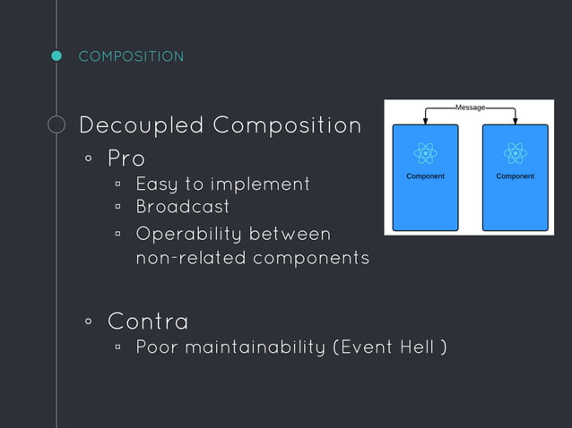 Towards component based web UI with ReactJS | PPT