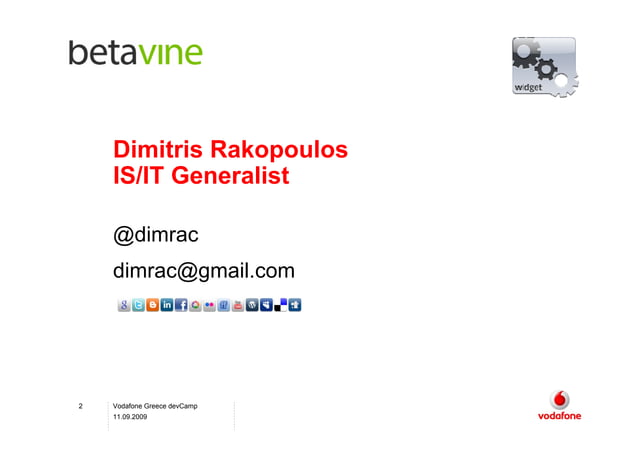 Basic Widget Development | PPT