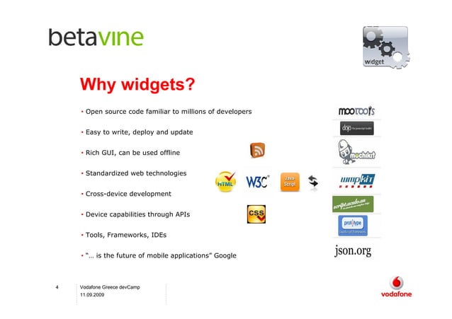 Basic Widget Development | PPT