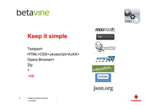 Basic Widget Development | PPT