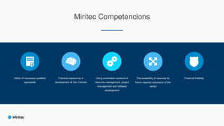 Construction of a dedicated competency software center (Dev Center) | PPT