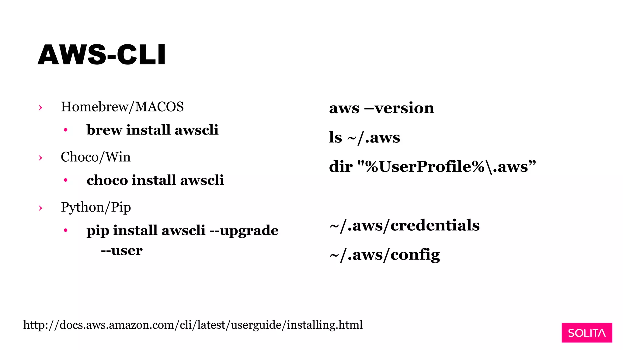 Solita /dev/cloud kickstart | PPTX