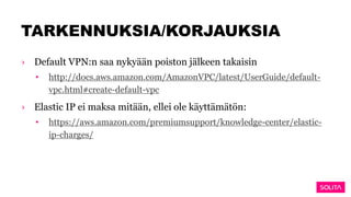 Solita /dev/cloud kickstart | PPTX