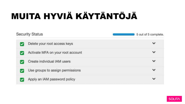 Solita /dev/cloud kickstart | PPTX