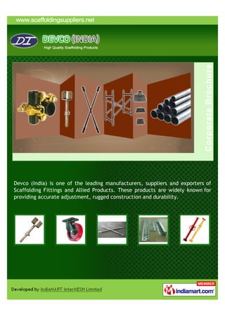 Devco (India), Mumbai, Scaffolding Fittings | PDF