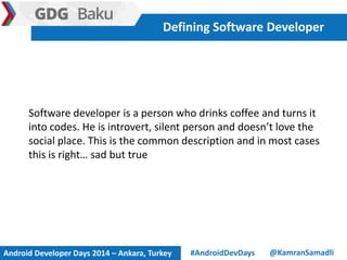 Developer Communities and Entrepreneurship | PPT