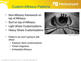 Alfresco from an agile framework perspective | PPT