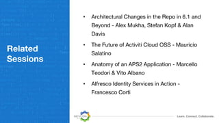 Alfresco DevCon 2019 - DBP on EKS | PPTX