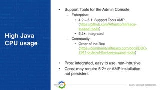 Alfresco DevCon 2019 Performance Tools of the Trade | PPT