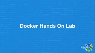 Docker Basics & Alfresco Content Services | PPT