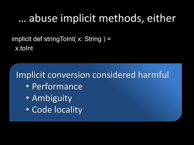 DevCon³: Scala Best Practices | PPT