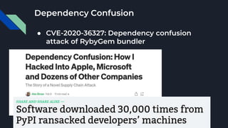 Rise of software supply chain attack | PPT