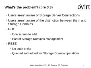 Disaster Recovery Strategies Using oVirt's new Storage Connection ...
