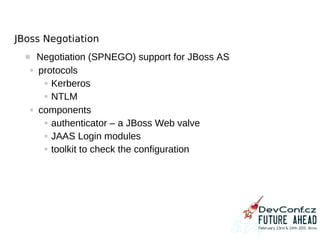 JBoss Negotiation in AS7 | PPT