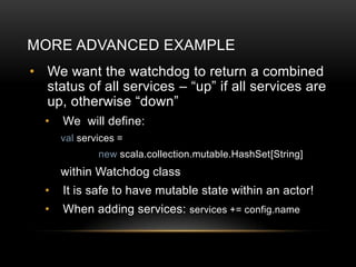 Concurrency in Scala - the Akka way | PPT