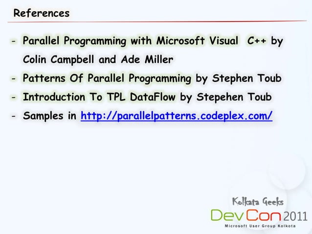 Task Parallel Library Data Flows | PPSX