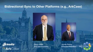 Alfresco DevCon 2019: BiDirectional Sync to Other Platforms | PPTX