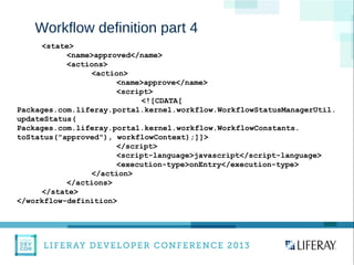 Liferay Devcon Presentation on Dynamic Forms with Liferay Workflow | PPT