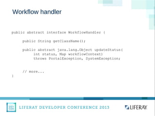 Liferay Devcon Presentation on Dynamic Forms with Liferay Workflow | PPT