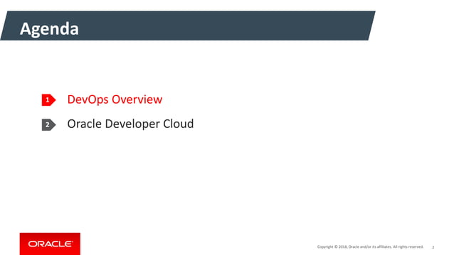 Oracle Developer Cloud 소개 신기능 포함 Ppt