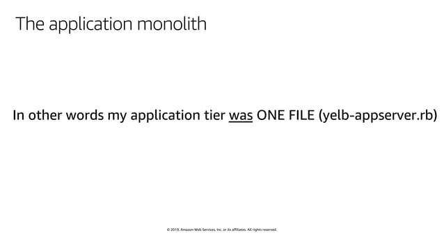 Breaking the monolith (an example) | PPT