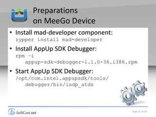 Getting Your Windows and MeeGo Apps into AppUp | PPT