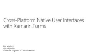 Xamarin Forms | PPT