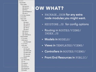 Keystone.js 101 | PDF