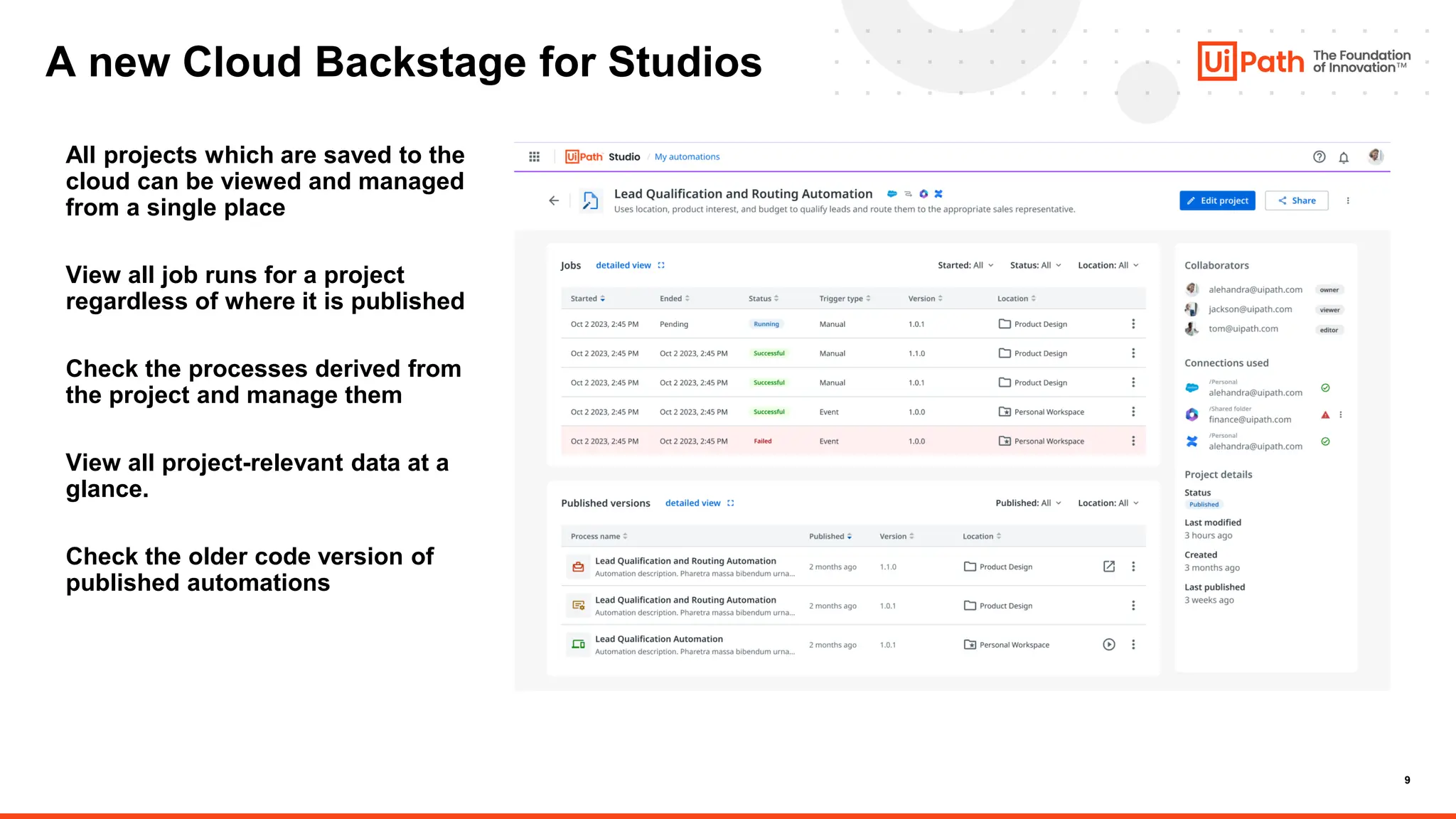 Dev Dives: Streamline document processing with UiPath Studio Web | PPT