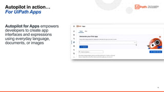 Dev Dives: Take your developer productivity to new heights with UiPath ...