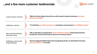 Dev Dives: Fast-track time to value with UiPath Solution Accelerators | PDF