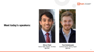 Dev Dives: Unlock AI-driven automation with semantic automation & communications mining | PPT