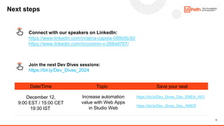 Dev Dives: Leverage AI with Autopilot™ for Everyone & UiPath Clipboard AI™ | PDF