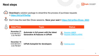Dev Dives October_Final.pdf | Operating Systems | Computer Software and Applications