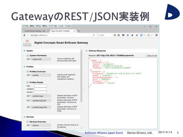 EnOcean Over IP and EnOcean Smart Gateway | PPT
