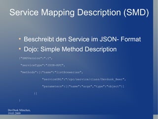 Zend Framework und das Dojo Toolkit | PPT