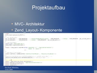 Zend Framework und das Dojo Toolkit | PPT