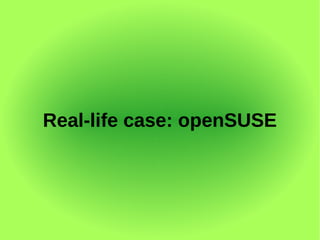 Develop and Maintain a Distro with Open Build Service | PPT