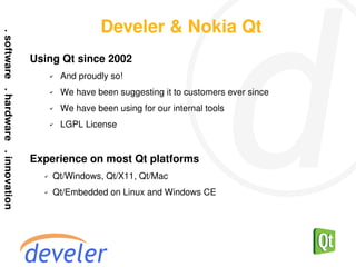 Develer - Company Profile | PPT
