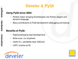 Develer - Company Profile | PPT