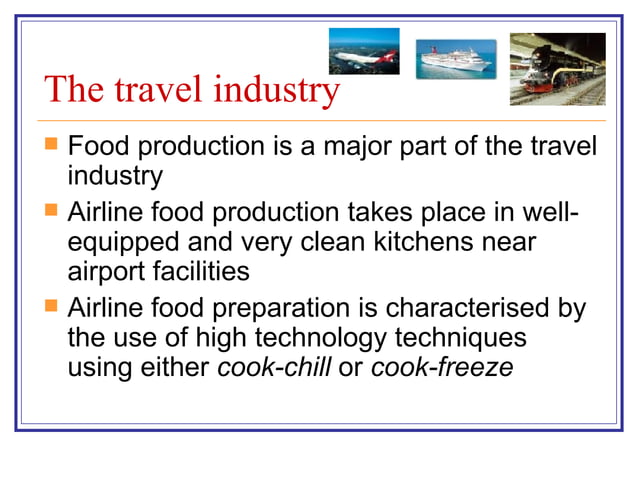 Develop and Update Hospitality Industry Knowledge | PPT | Food Industry ...