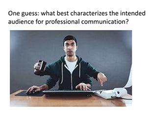 Developing an Effective Professional Writing Style (Sentence Edition) | PPT