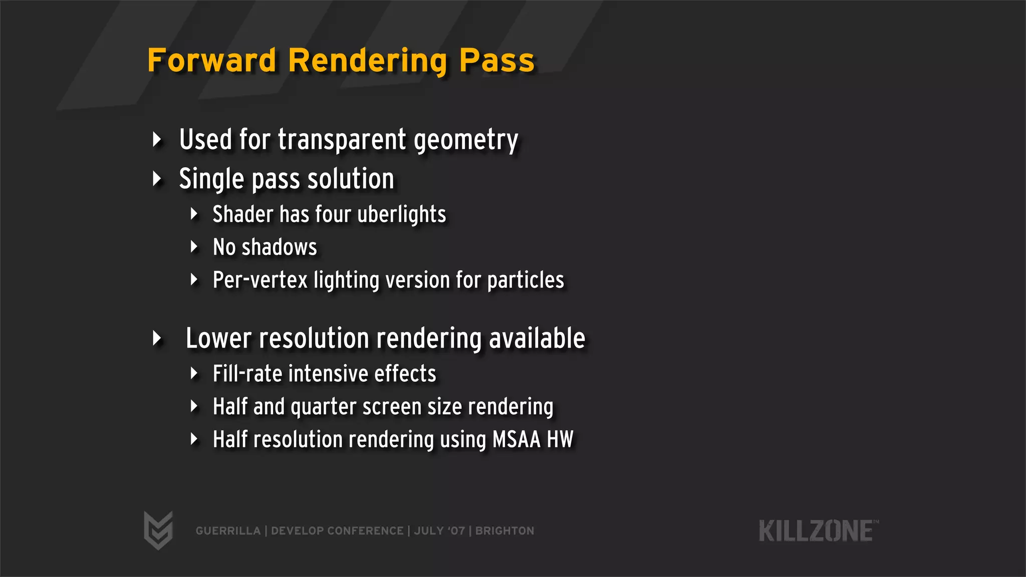 Deferred Rendering in Killzone 2 | PDF