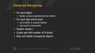 Deferred Rendering in Killzone 2 | PPT